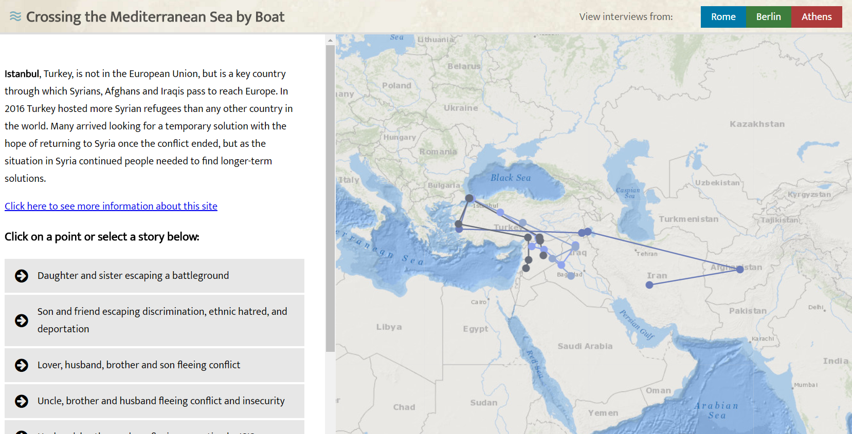 Crossing the Mediterranean Sea by Boat