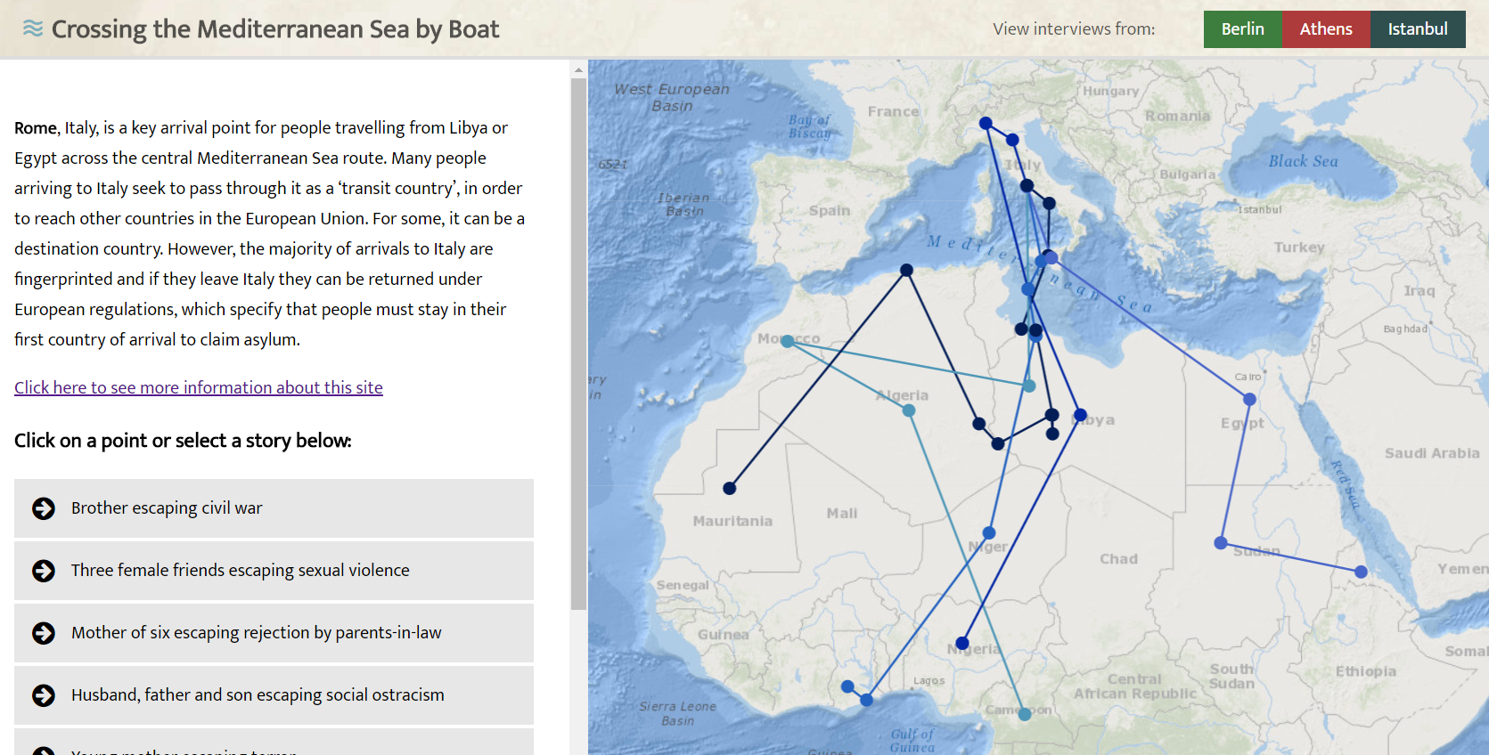 Crossing the Mediterranean Sea by Boat